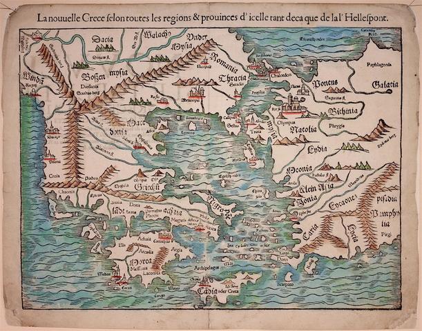 GRÈCE. - Sébastien MÜNSTER. La nouvelle - auctions & price archive
